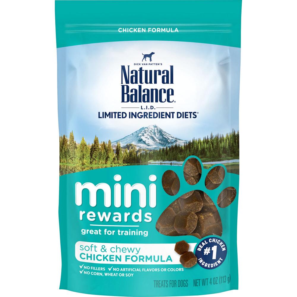 Natural Balance Mini-Rewards Chicken Formula Dog Treats - Washington ...